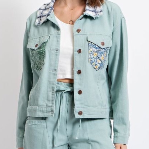 easel | Jackets & Coats | 23 Nwt Easel Jean Jacket | Poshmark